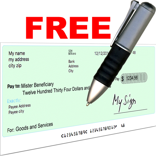 Check Printer Free : Easy check writer - App on Amazon Appstore
