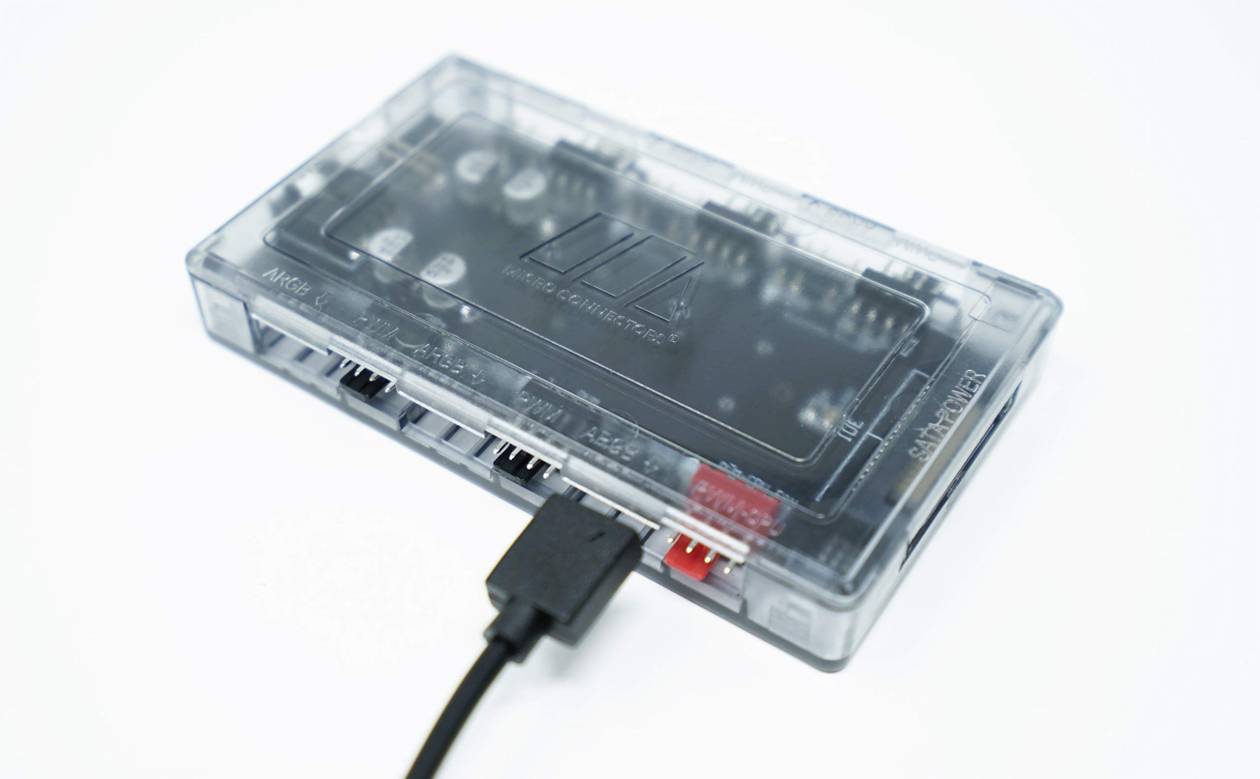 Snapklik.com : Micro CONNECTORS 12 Port ARGB/PWM Fan And Light Splitter Hub
