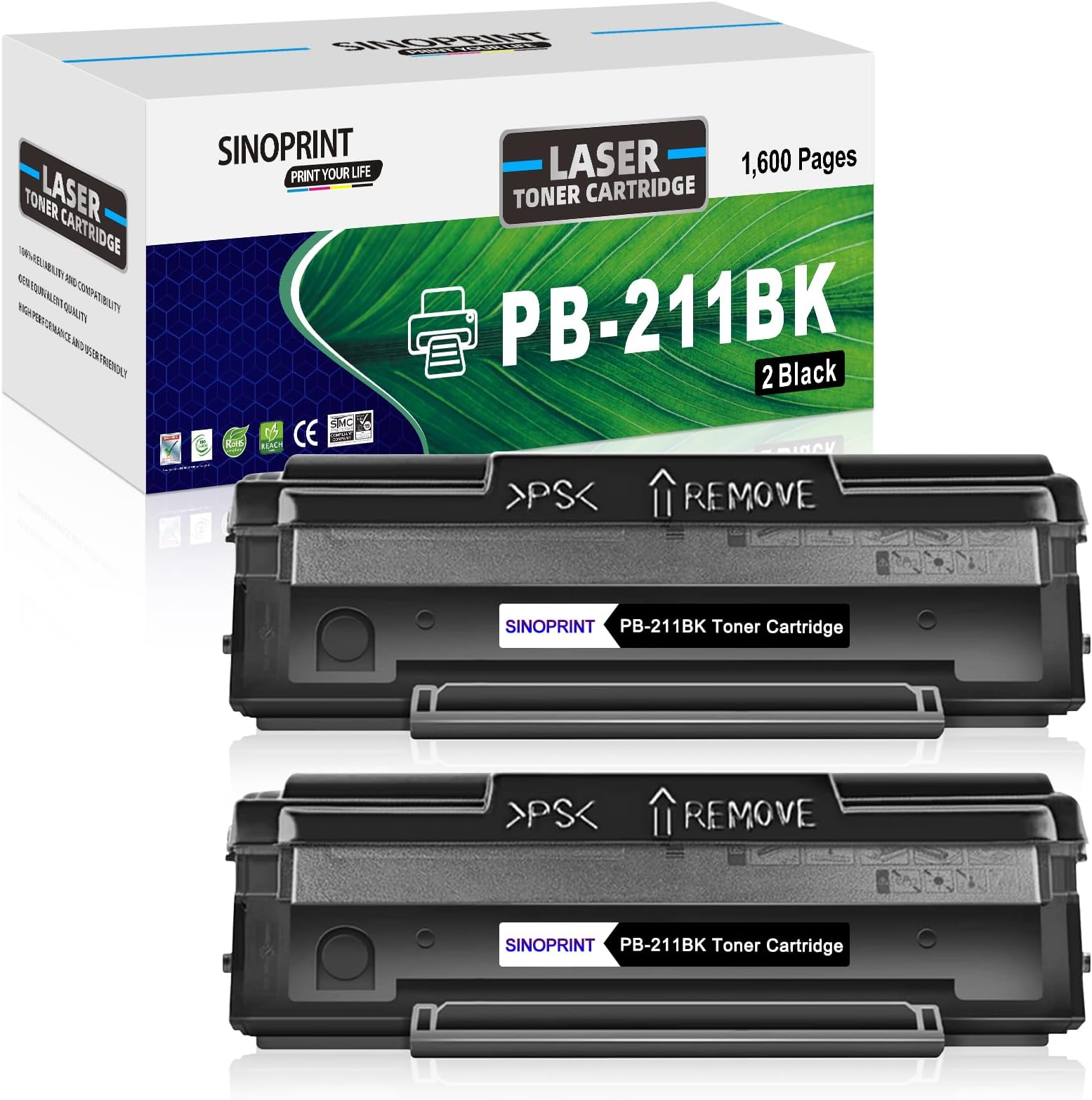 Amazon.com: PB-211 Toner Cartridge Compatible for Pantum PB-211 PB211 ...