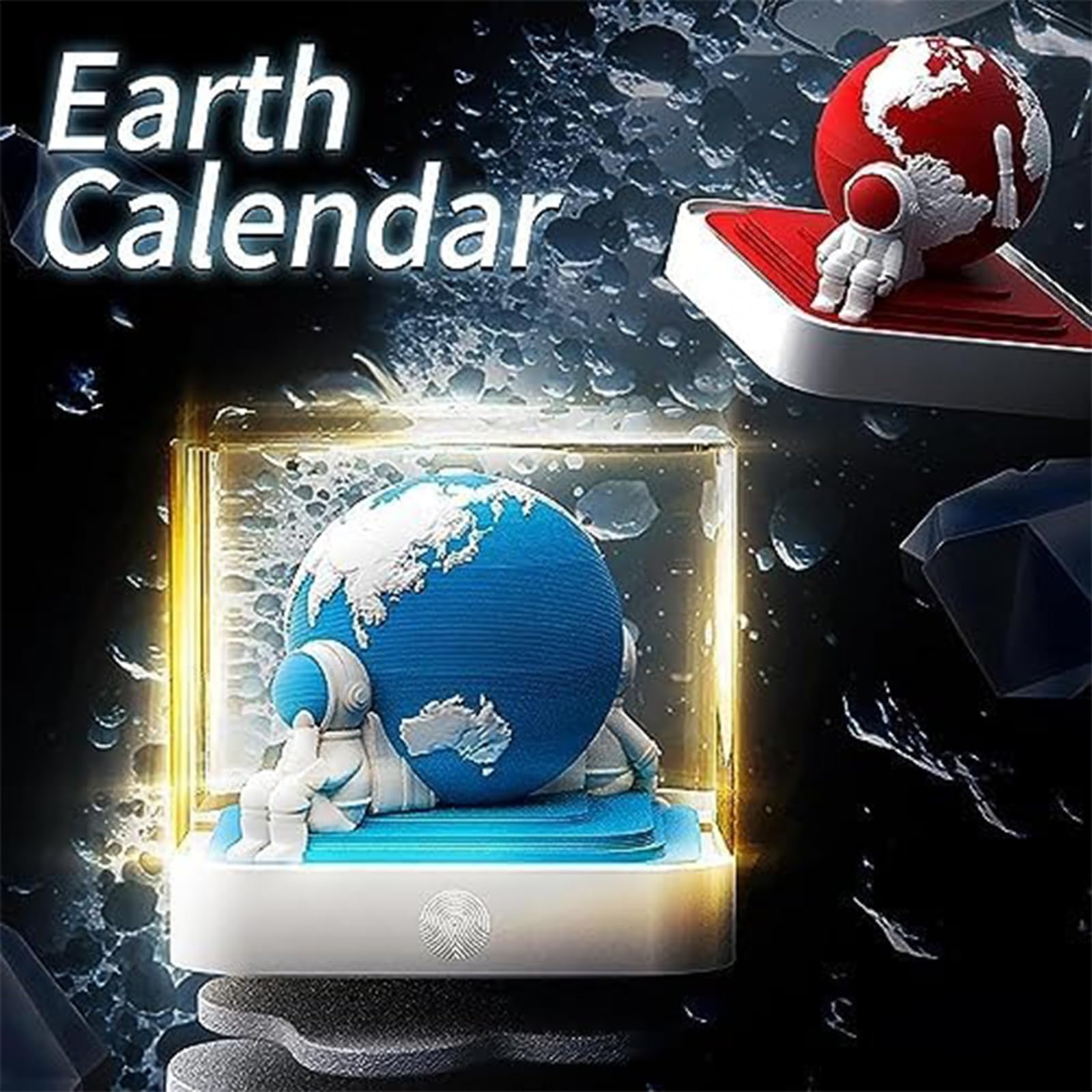 Snapklik.com : Chilifuli Time Piece Calendar 2024, Desk Calendar