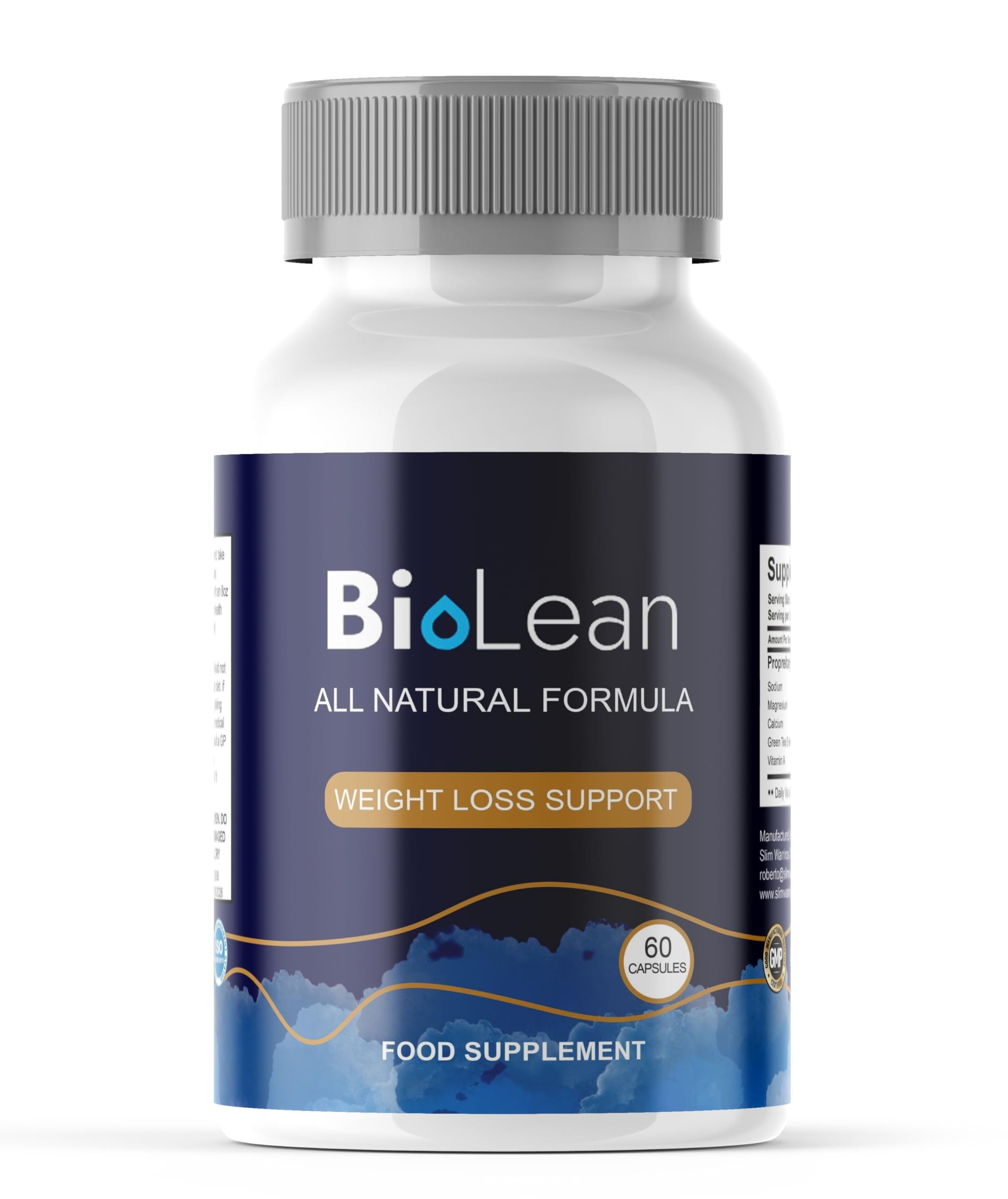 BioLean - All Natural Formula/Weight Loss Support - 60 Capsules / 1 ...
