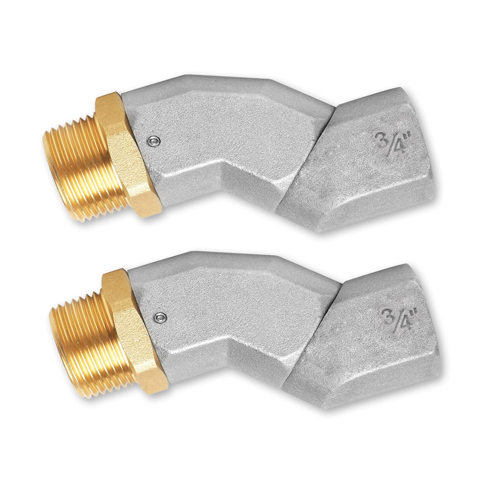 Snapklik.com : 2PCS 3/4 Inch NPT Fuel Hose Swivel 360 Rotating ...