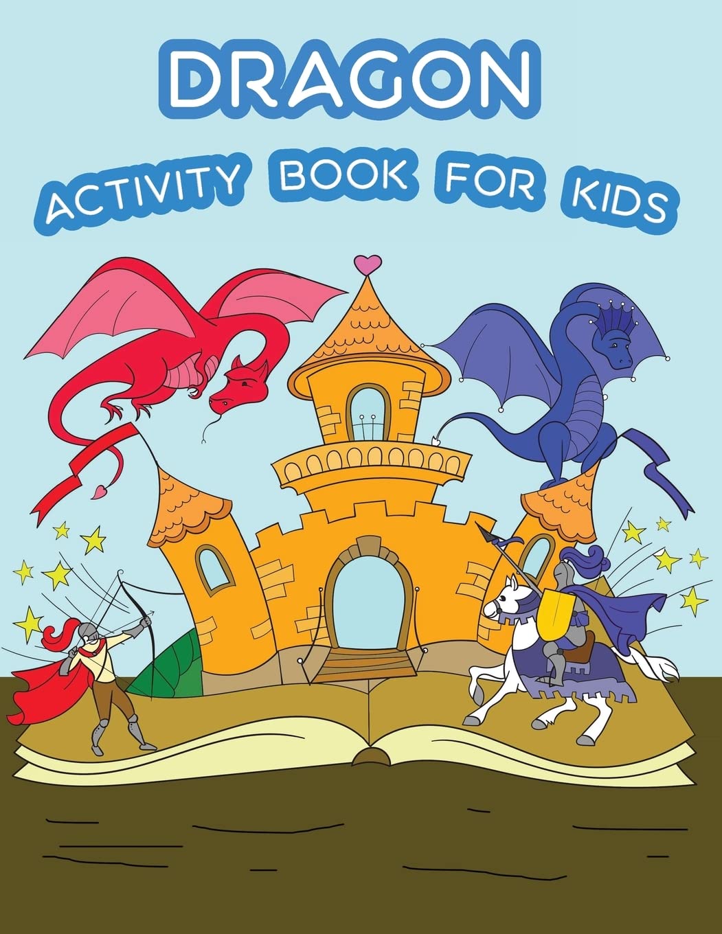 Dragon Activity Book For Kids: Fun Dragon Theme Activities for Kids ...