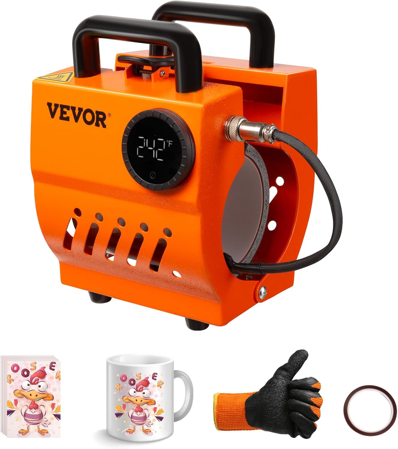 Amazon.com: VEVOR Mug Press, Mug Heat Press Machine for 11oz-15oz ...