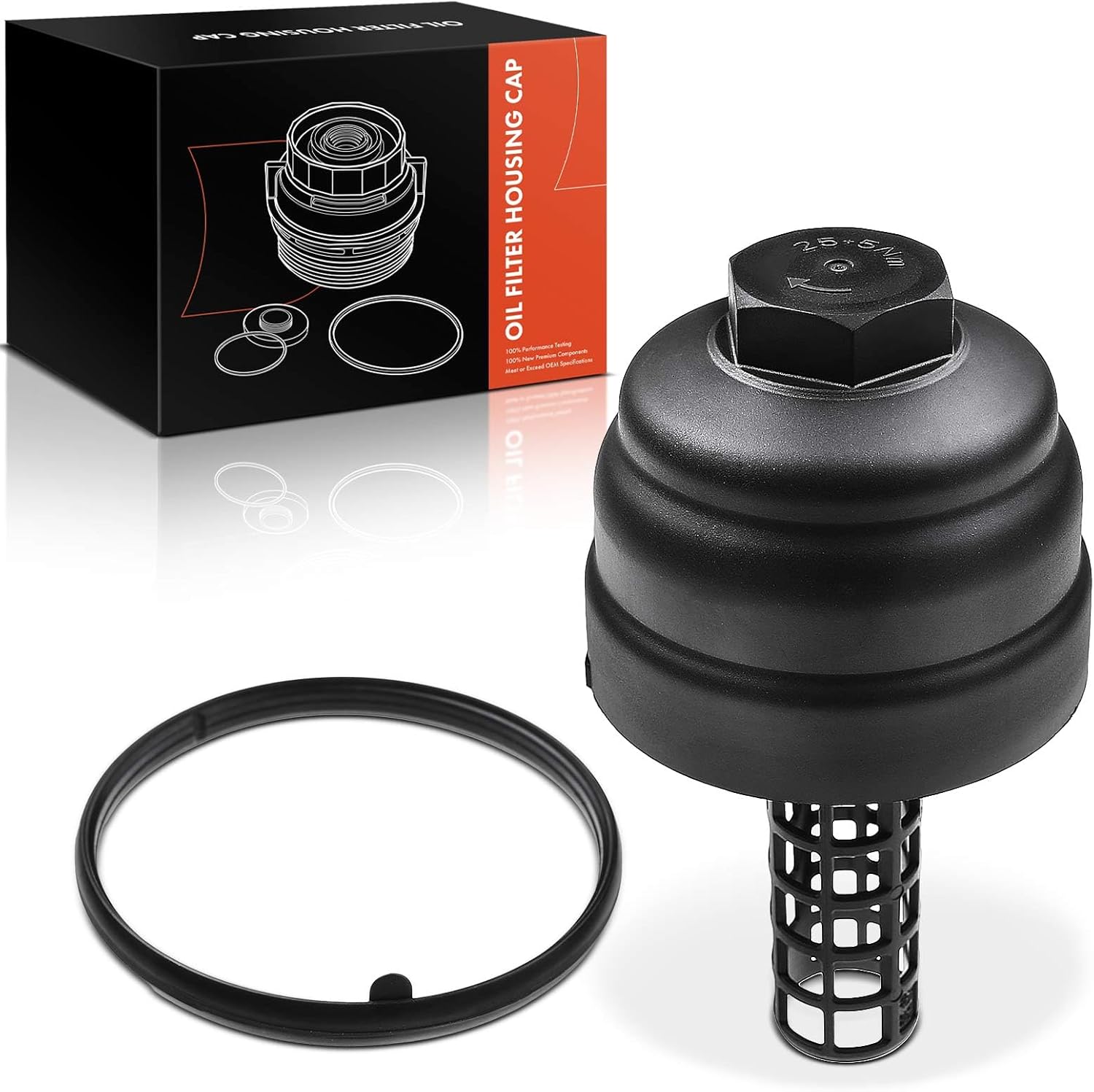 Amazon.com: A-Premium Oil Filter Housing Cap Assembly Compatible with ...