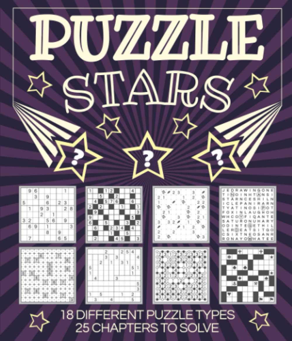 Puzzle Stars: Mixed Puzzles for Adults of all skill levels including ...
