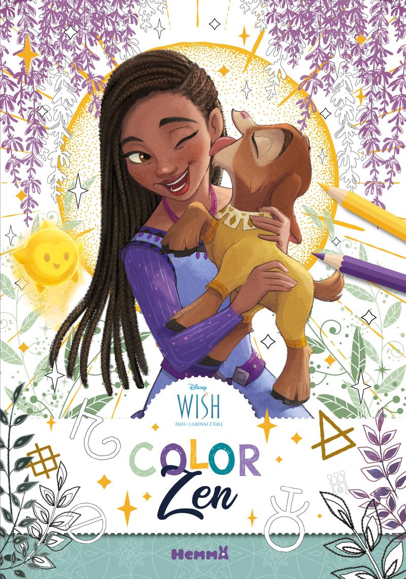 Disney Wish - Color Zen: Collectif: 9782508056703: Amazon.com: Books