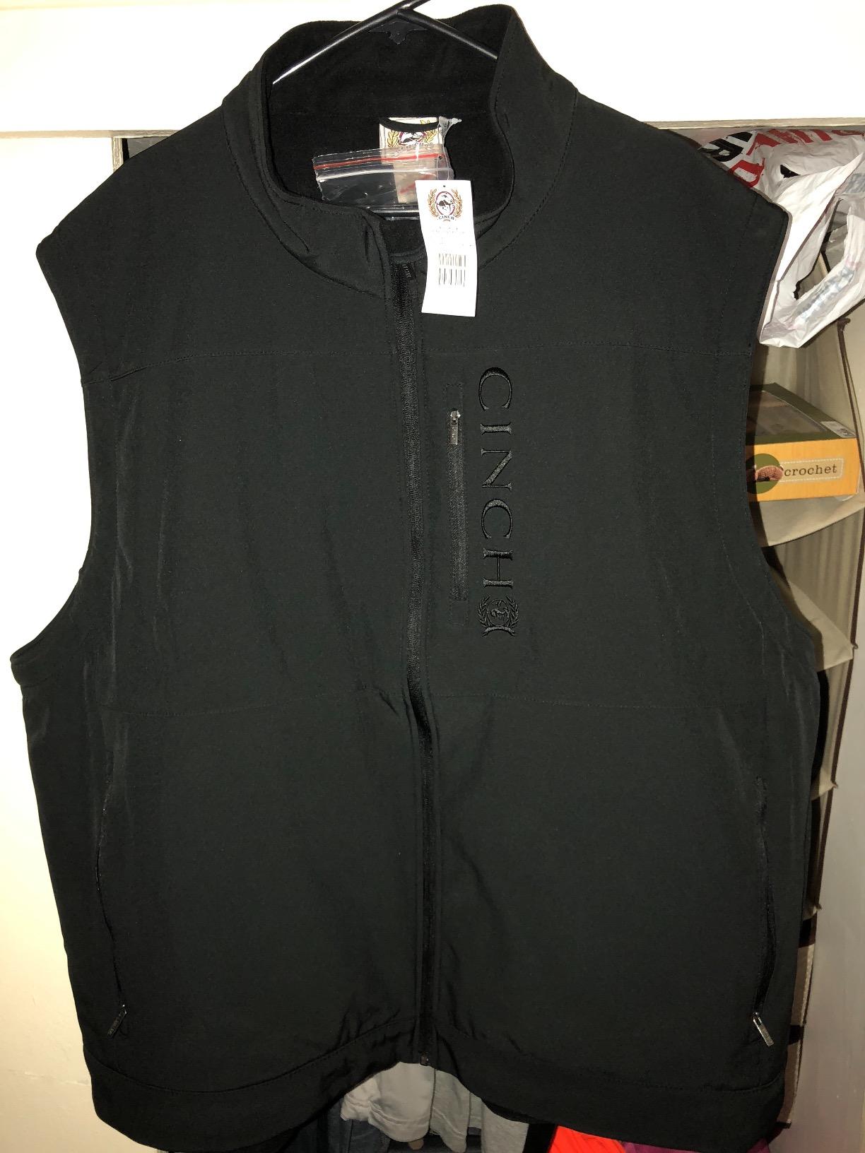 Cinch Men's Bonded Softshell Vest with Concealed Carry Pockets at ...