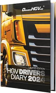 LKW-Fahrer-Tagebuch 2024: LKW-Fahrtenbuch | wöchentliche ...