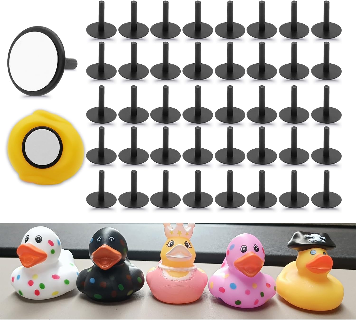 Amazon.com: Jeep Duck Holder Plastic Duck Plug for Jeep Dash 40pcs ...
