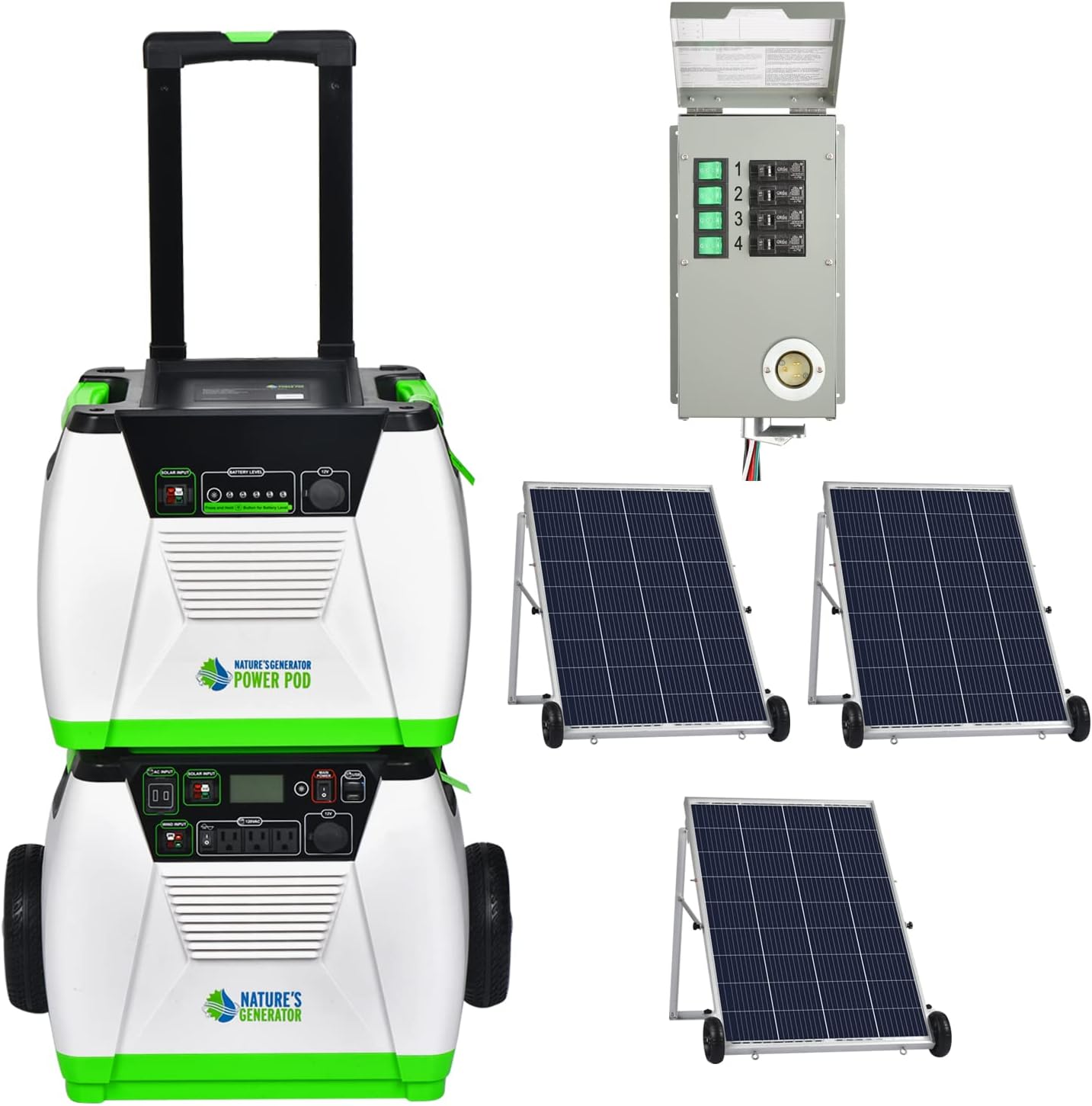 Amazon.com: Nature's Generator Elite - Platinum System:3600W Solar ...