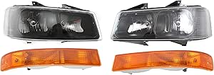 Evan Fischer Driver and Passenger Side Headlight Kit for Chevrolet ...