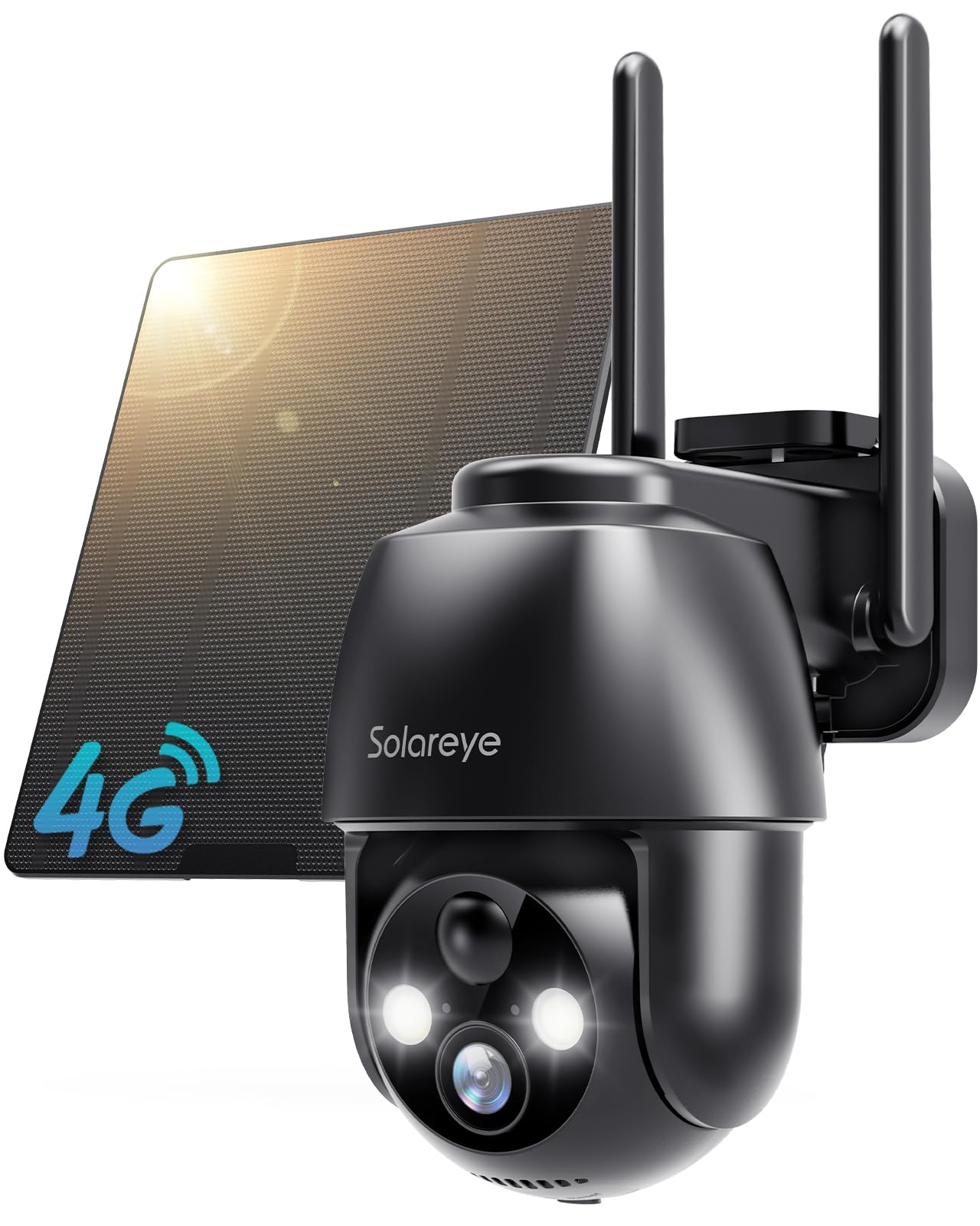 Solareye 4G LTE Security Camera Outdoor Wireless, 2K No WiFi Security ...