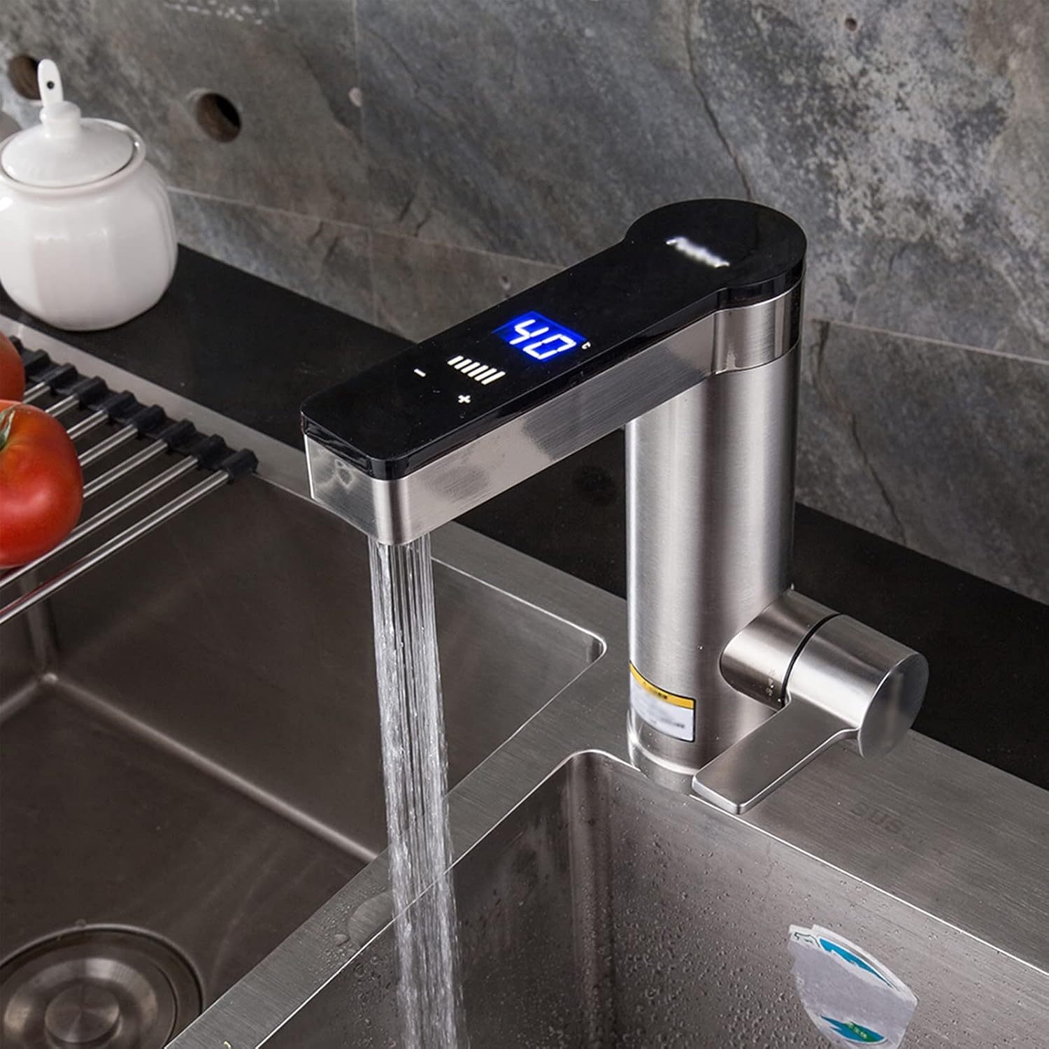 Kitchen Sink Faucet, 220V Electric Water Heater Faucet,Instant Tankless ...