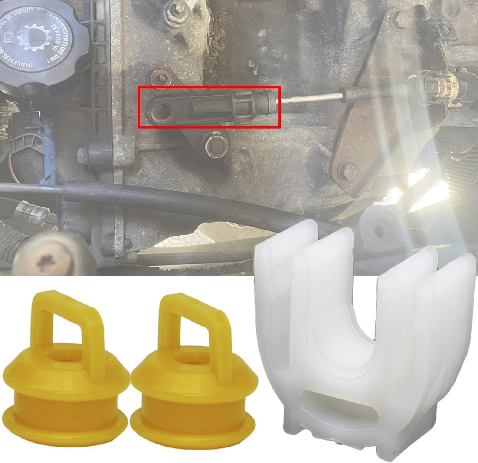 Amazon.com: Auto Shifter Cable Linkage Bushing Rubber Repair Kit For ...