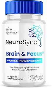 Amazon.com: Neurosync Brain Capsules, Neuro Sync Brain and Memory Support Pills, NeuroSync ...