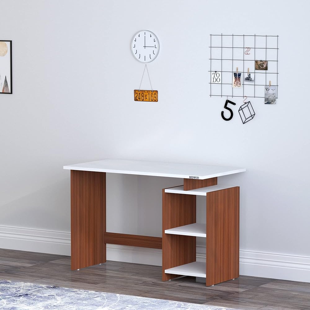 Redwud Calister Engineered Wood Study Table, Study Bahrain | Ubuy