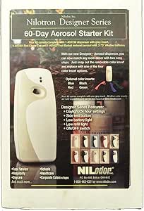 Amazon.com: Metered Sprayer Nilotron Nilodor Battery Operated Aerosol ...