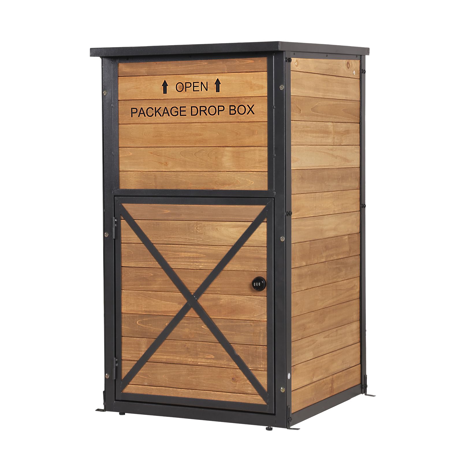 Amazon.com: GUTINNEEN Package Delivery Boxes for Outside, Metal Frame ...