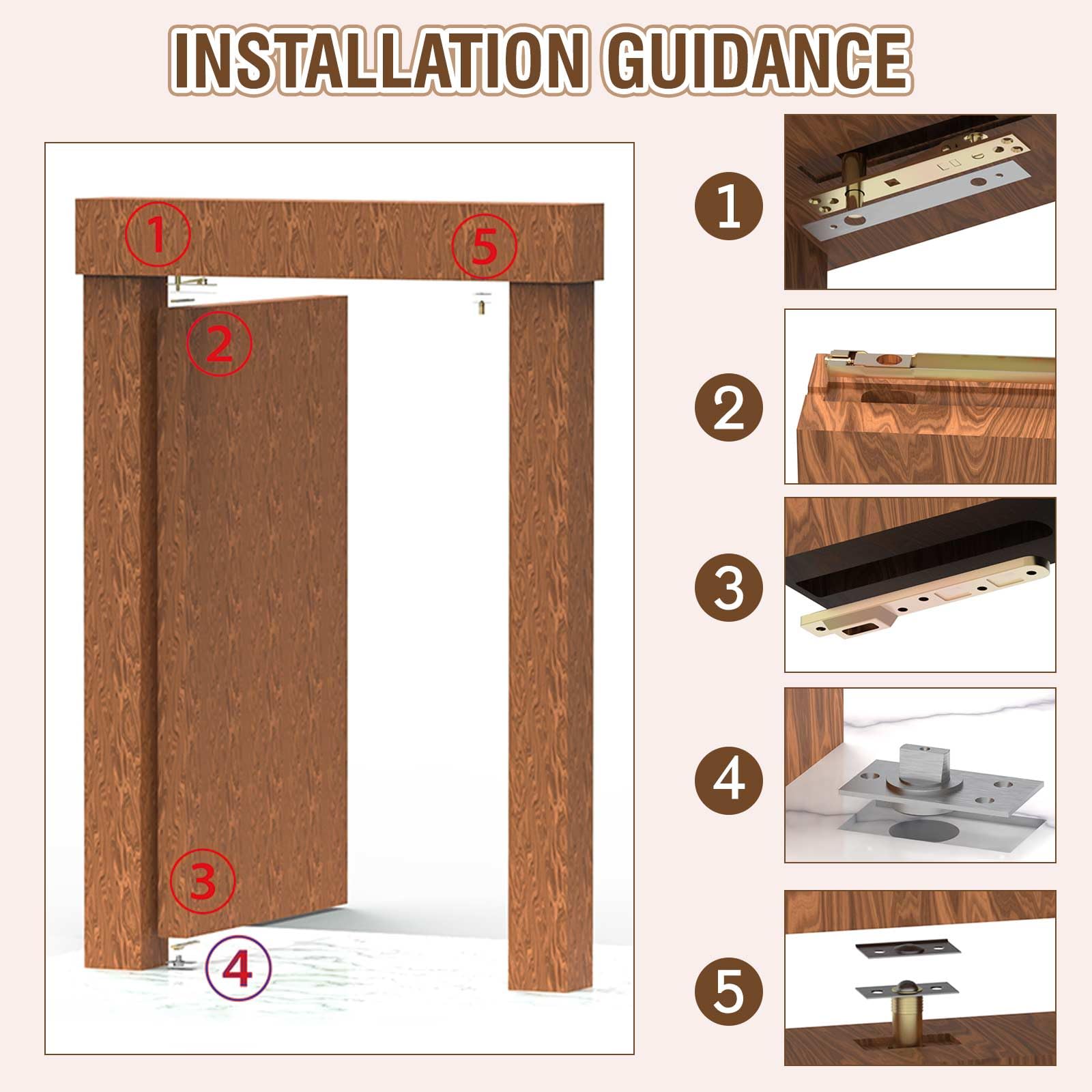 Snapklik.com : Lipshome Pivot hinge,Invisible Pivot Hinge System With ...