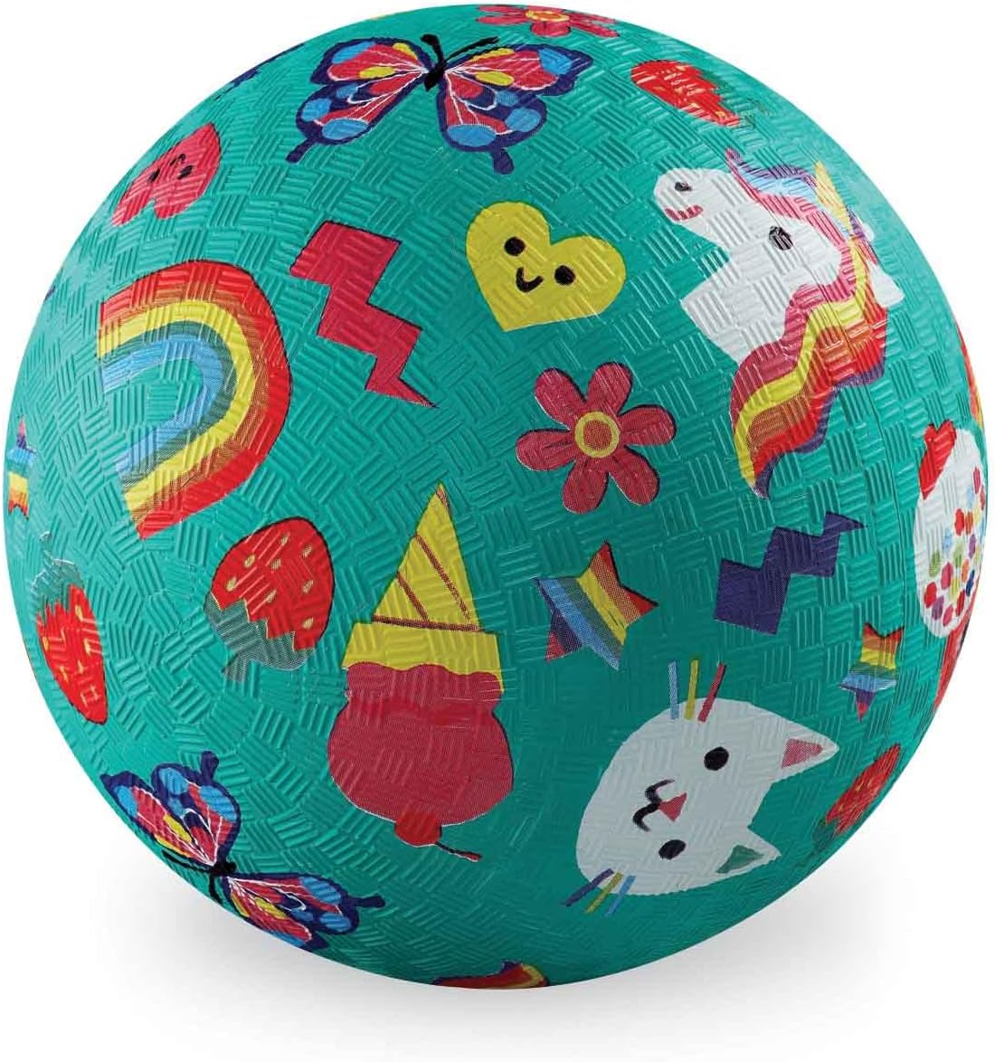 Amazon.com: Crocodile Creek Playground Ball - Durable Rubber Ball for ...