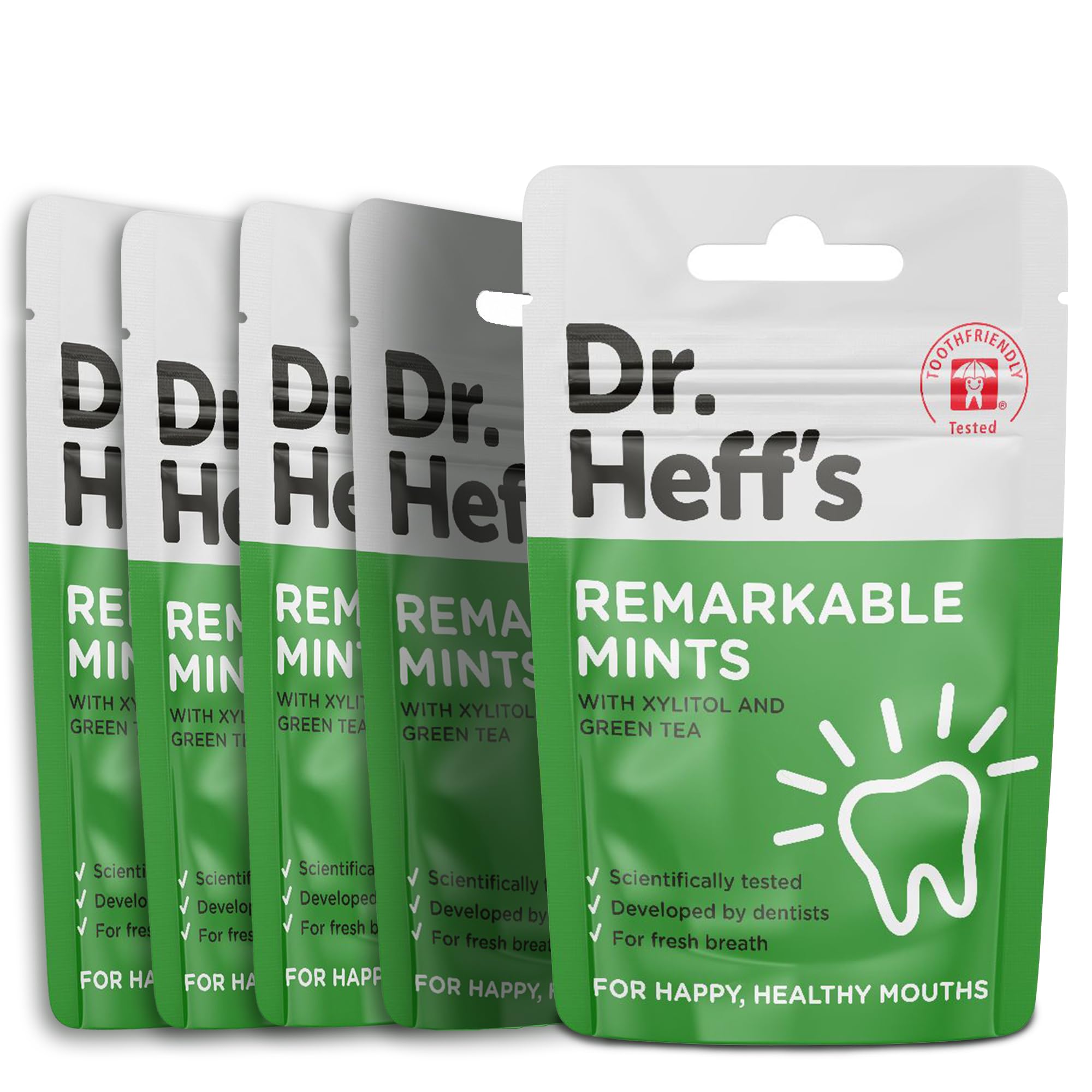 Dr Heff’s Mints - Sugar Free, with Green Tea Extract and Peppermint ...