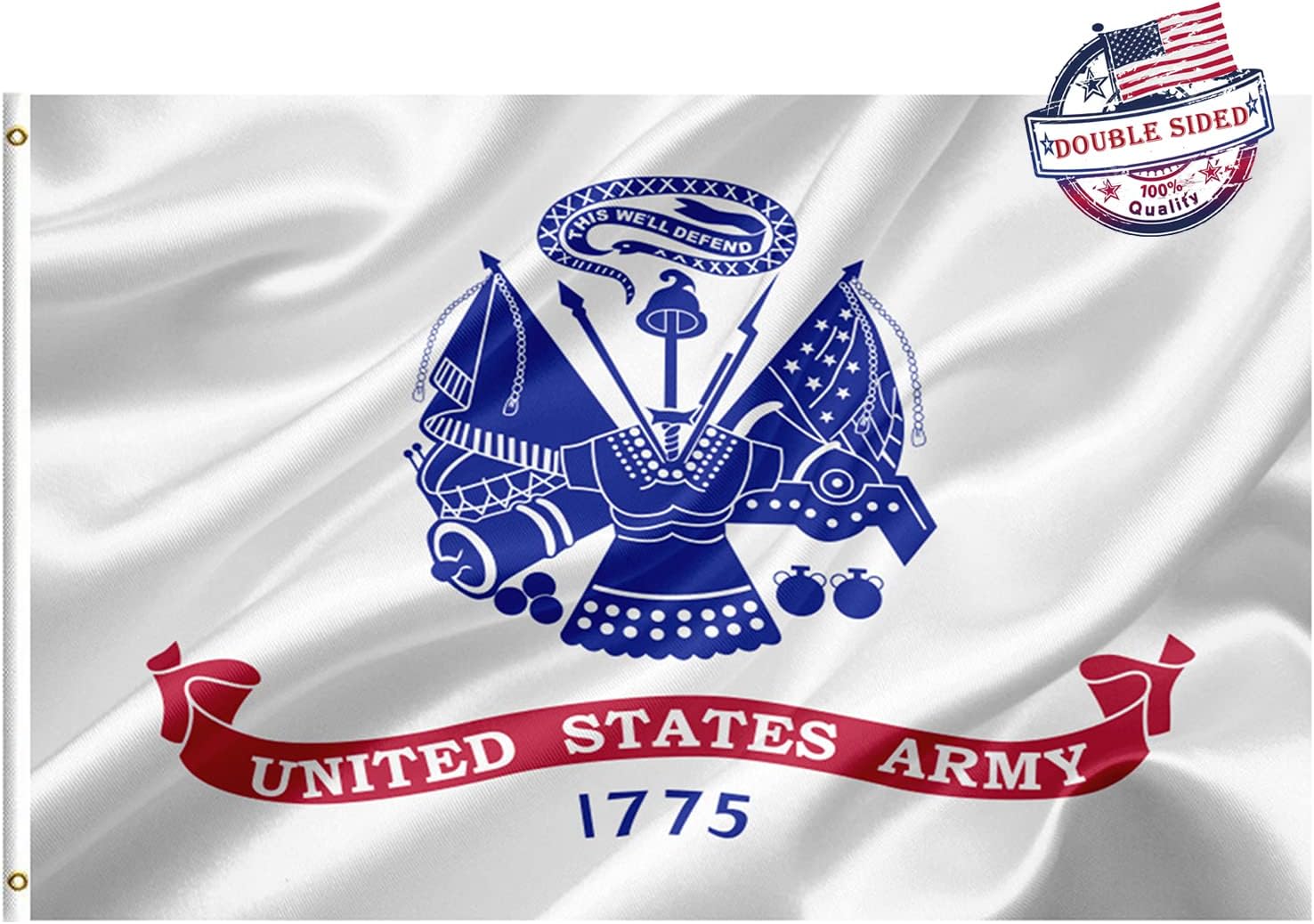 Amazon.com : Mosprovie US Army Flag 3x5 Outdoor Double Sided- Heavy ...