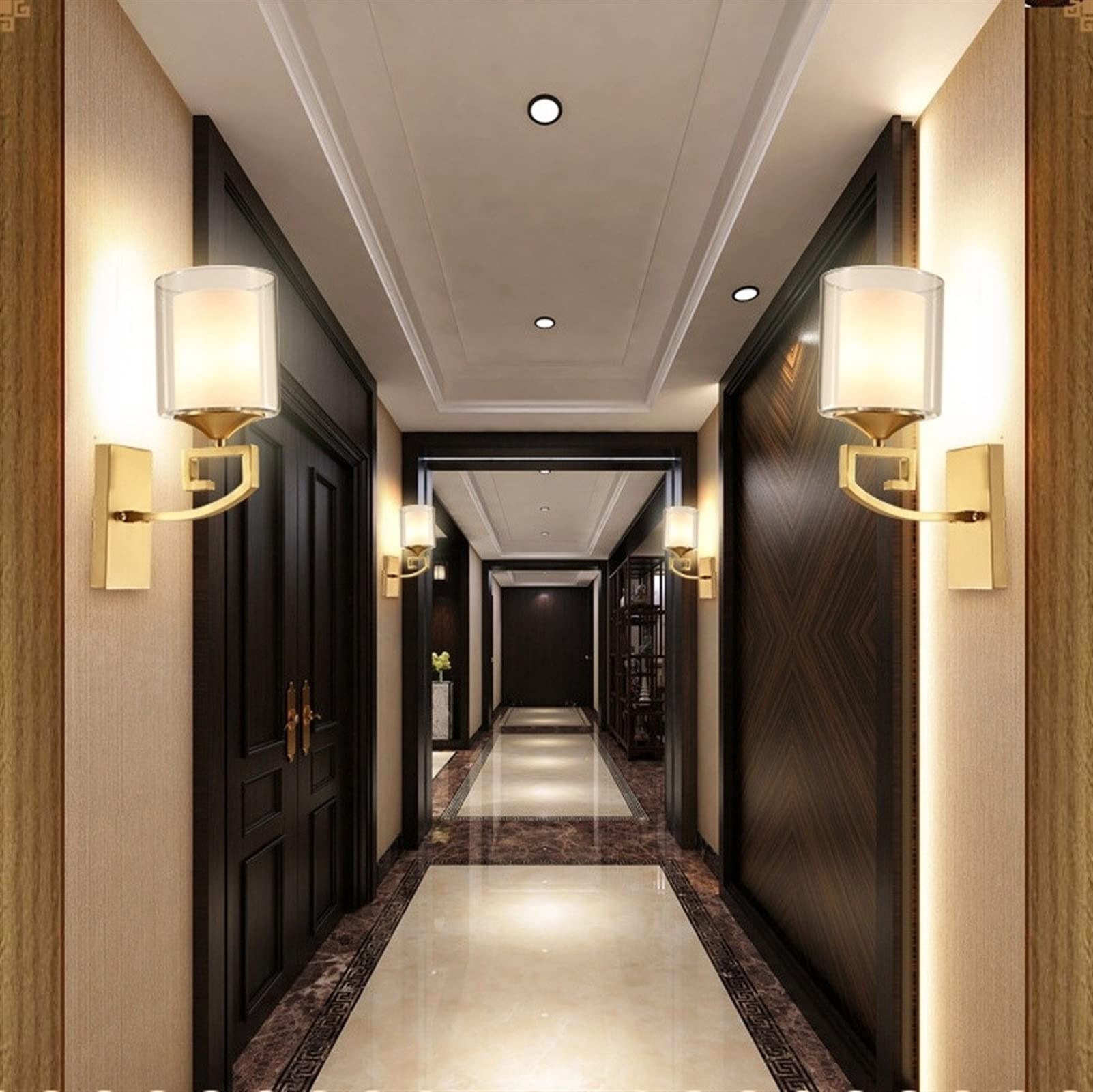 Wall Lamp Corridor Architecture
