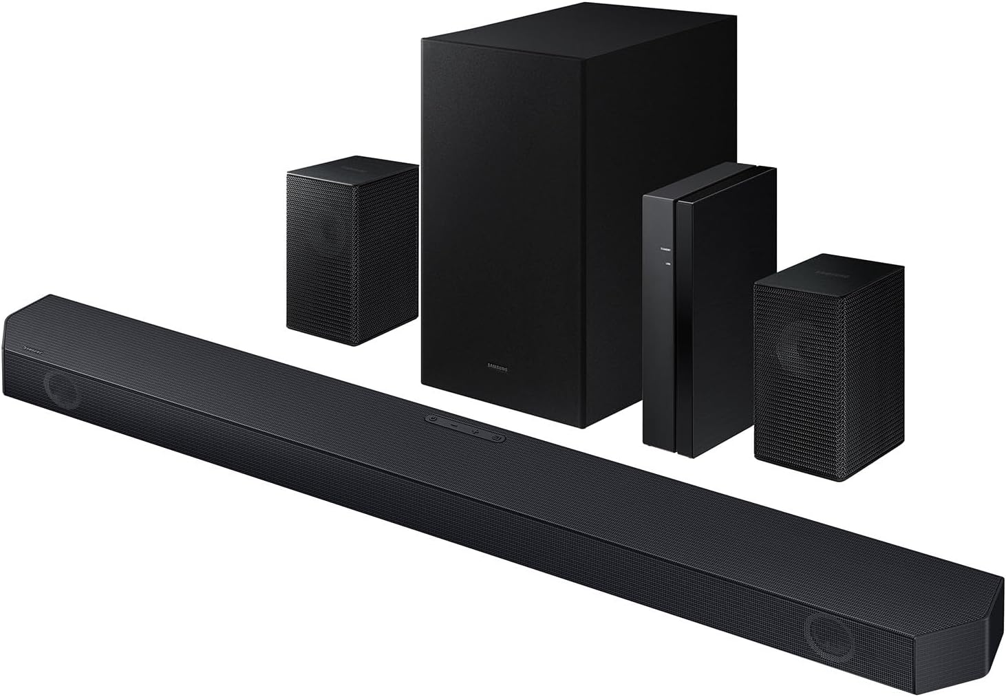 Amazon.com: Samsung 5.1 Channel Sound Bar with Wireless Subwoofer Q ...