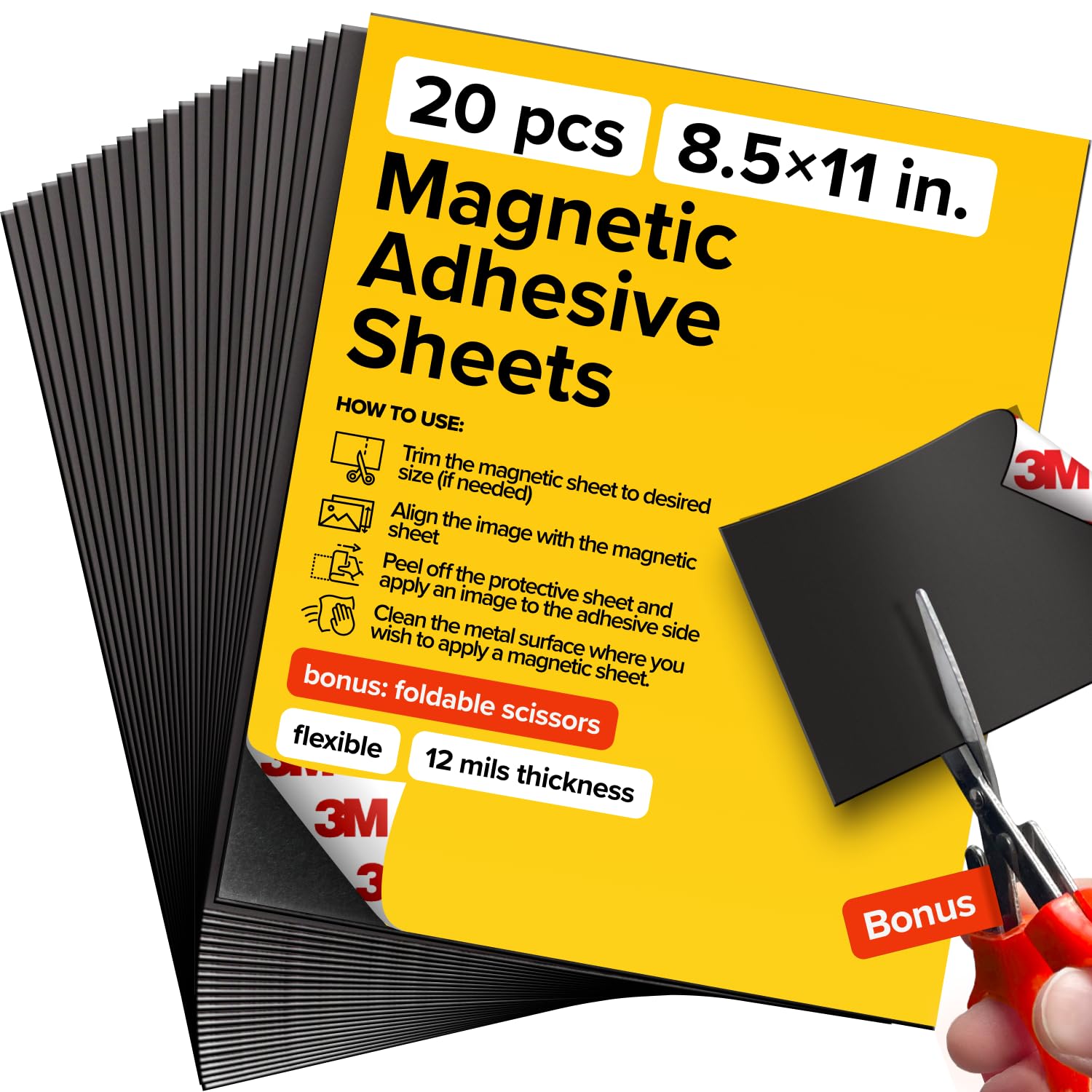 Snapklik.com : DIY Craft Magnetic Sheets