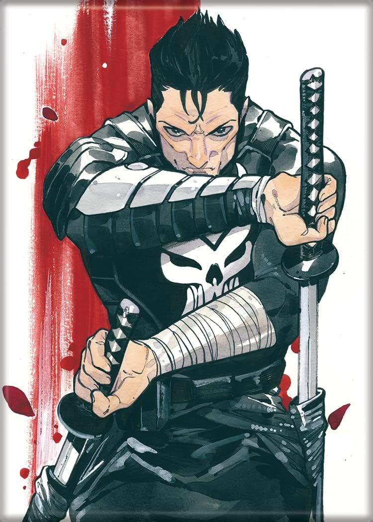 Amazon.com: Ata-Boy Marvel Comics© Magnet - Punisher #1 Peach Momoko ...