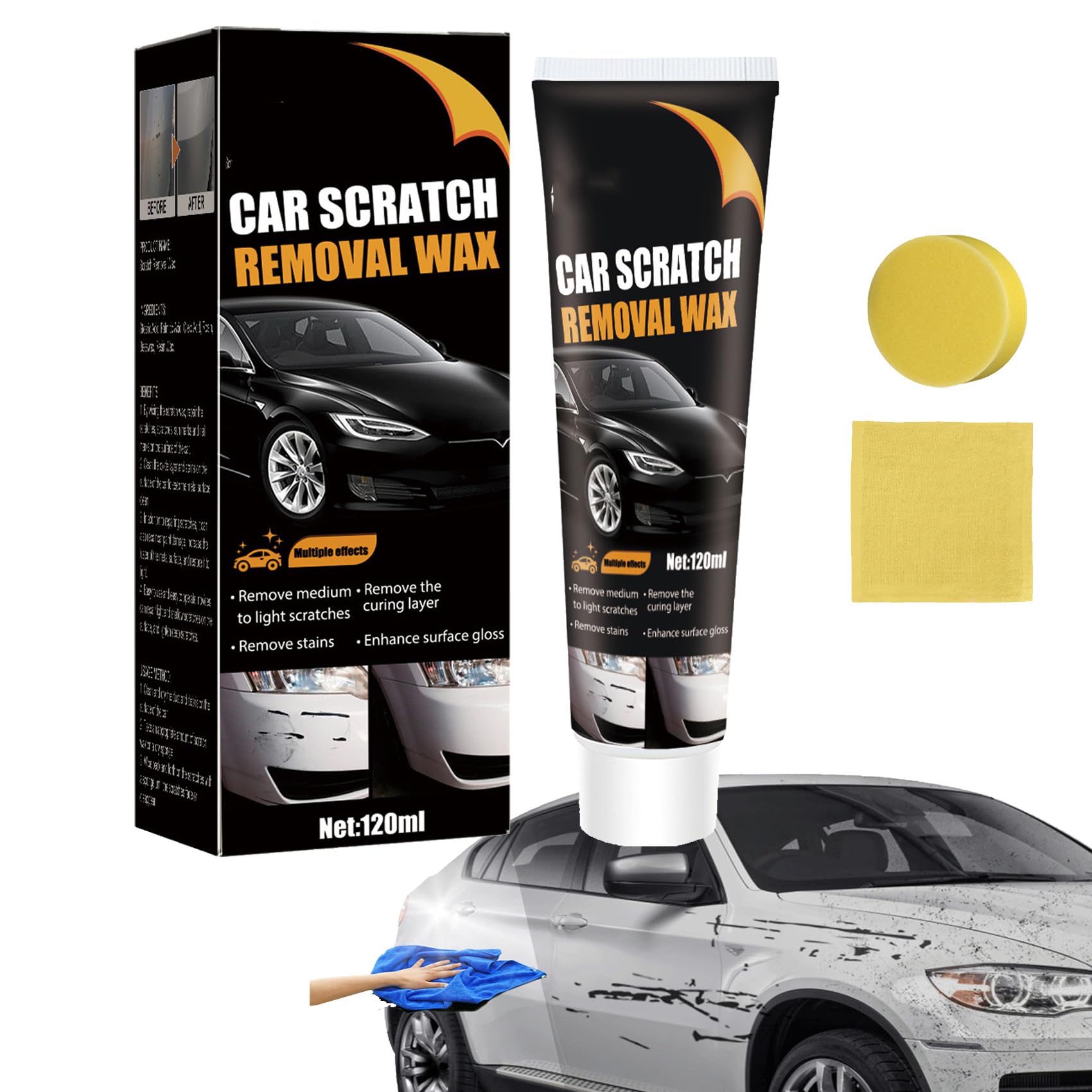 Amazon.com: lbbcoolo Car Scratch Remover Nexa - Nexa Car Scratch ...
