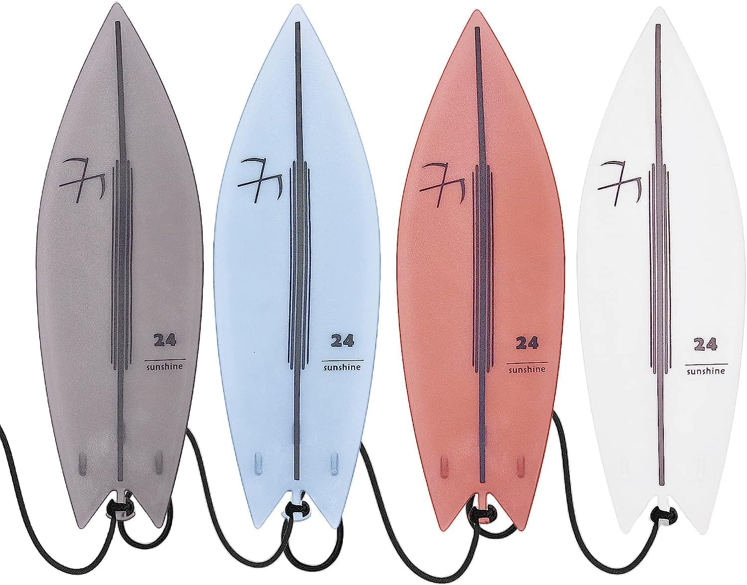 Amazon.com: OLENZA 4PCS Finger Surfboard for Car Ride, Upgrade Wind ...