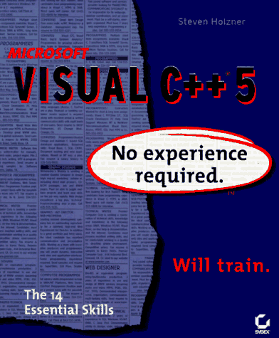 Amazon | Microsoft Visual C++ 5: No Experience Required | Holzner, Steven | C & C++ Windows ...
