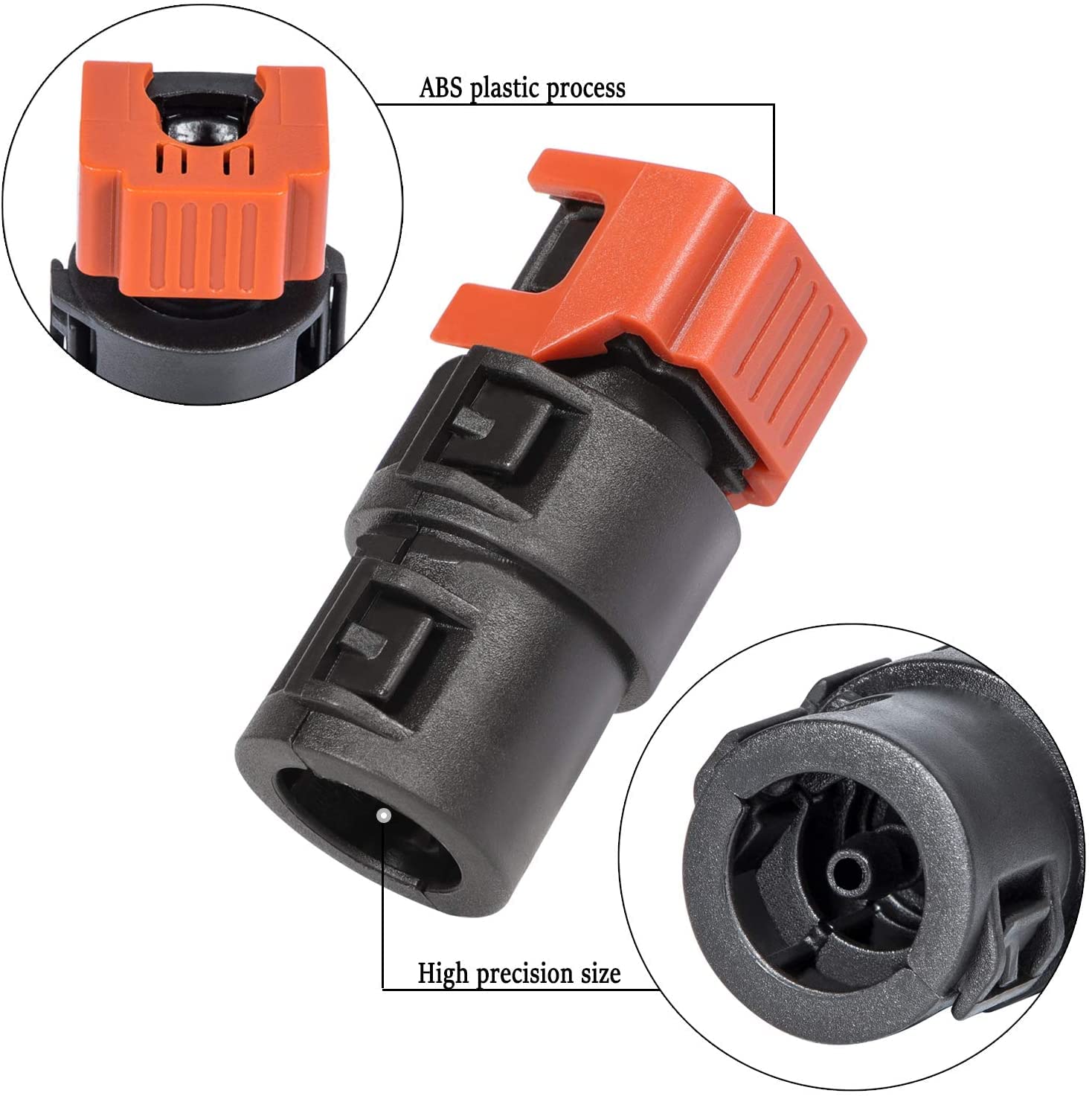 Snapklik.com : 67L Powerstroke Fuel Filter Return Line Connector ...
