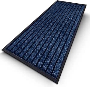 Saime Trading Waterproof Runner Rug Non Slip - Strong PVC Rubber Backed ...