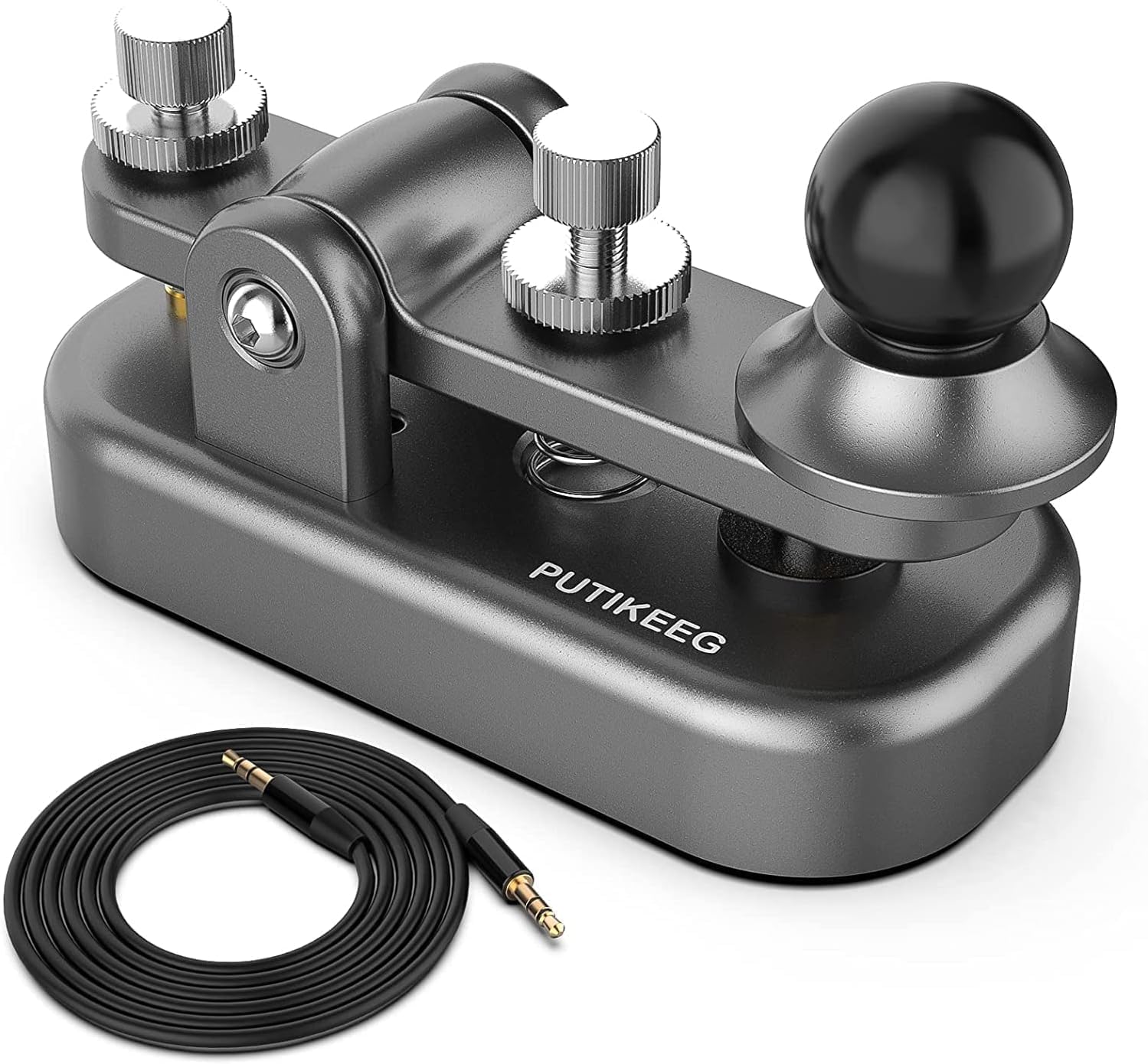 Amazon.com: Mini CW Key Automatic Morse, Radio HAM Send Telegram Double ...