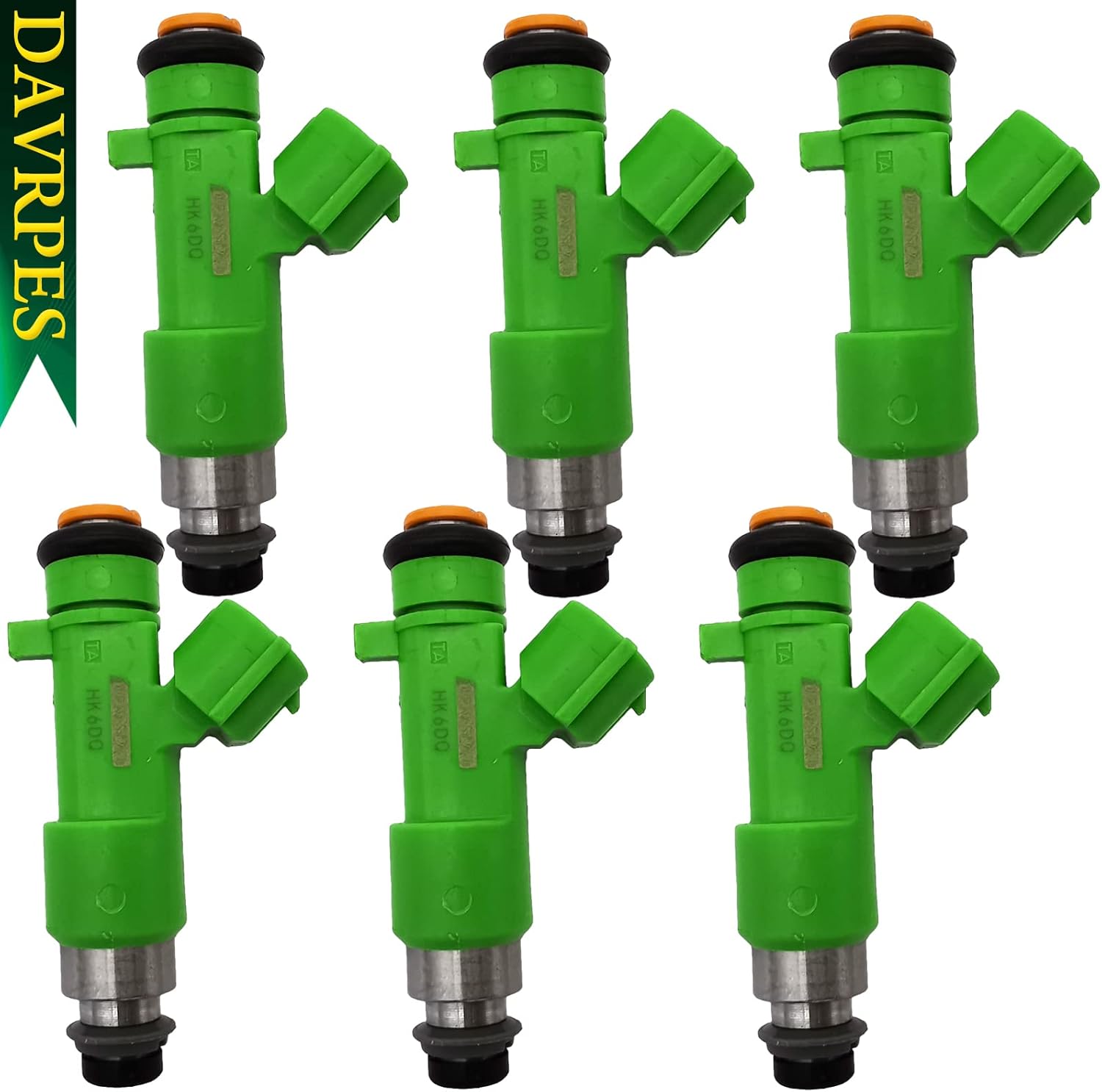 Amazon.com: DAVRPES 6PCS FJ1017 16600-JK20A Fuel Injector Fuel Spray ...