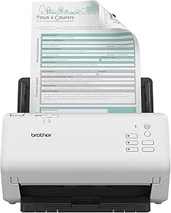 Brother ADS-4300N Desktop Document Scanner |SuperSpeed USB 3.0 |Double ...