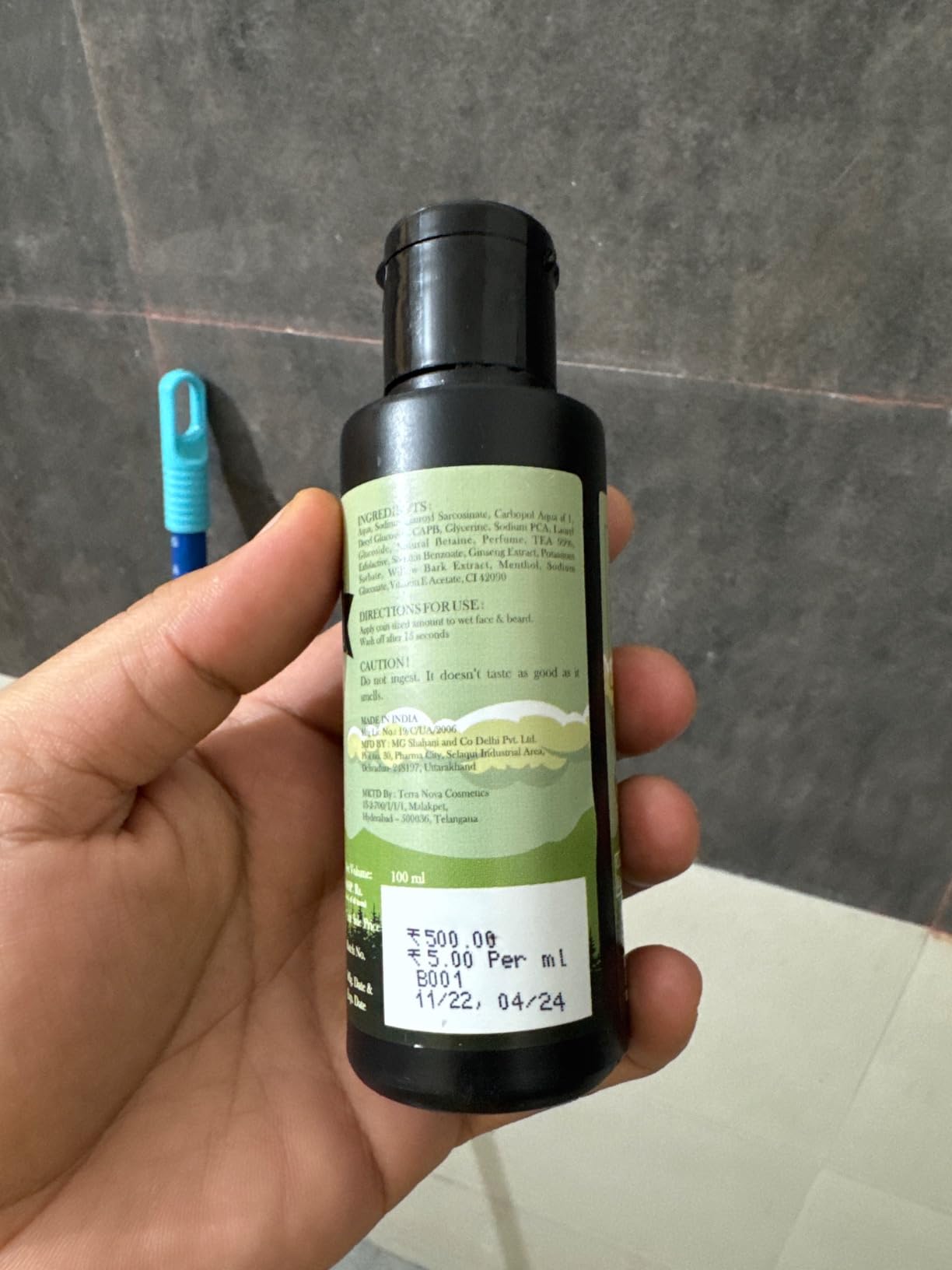 Himalayan Yeti Deep Clean Face & Beard Wash for Men | Refreshing ...