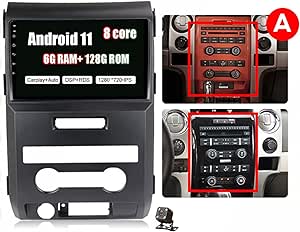 Amazon.com: PLOKM Android 11 2 din Car Stereo RDS GPS Navigation Auto ...