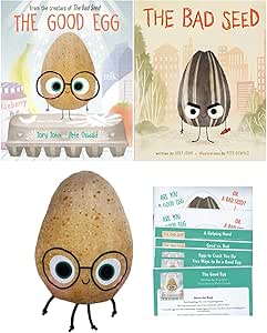 Amazon.com: The Good Egg and The Bad Seed by Jory John 2 Childrens ...