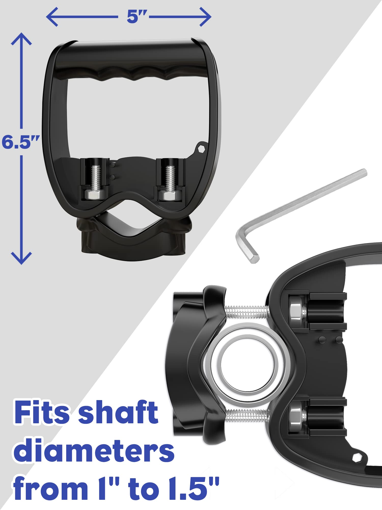 Snapklik.com : YOHSUGO Garden Shovel Handle Attachment, Labor Saving ...