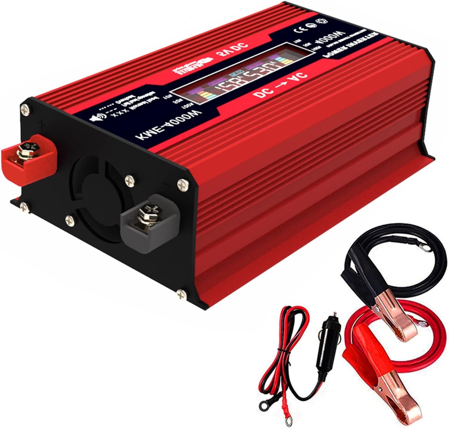 Amazon.com: HAIZON 300W Power Inverter 12v to 110v/220v, Dc to Ac ...