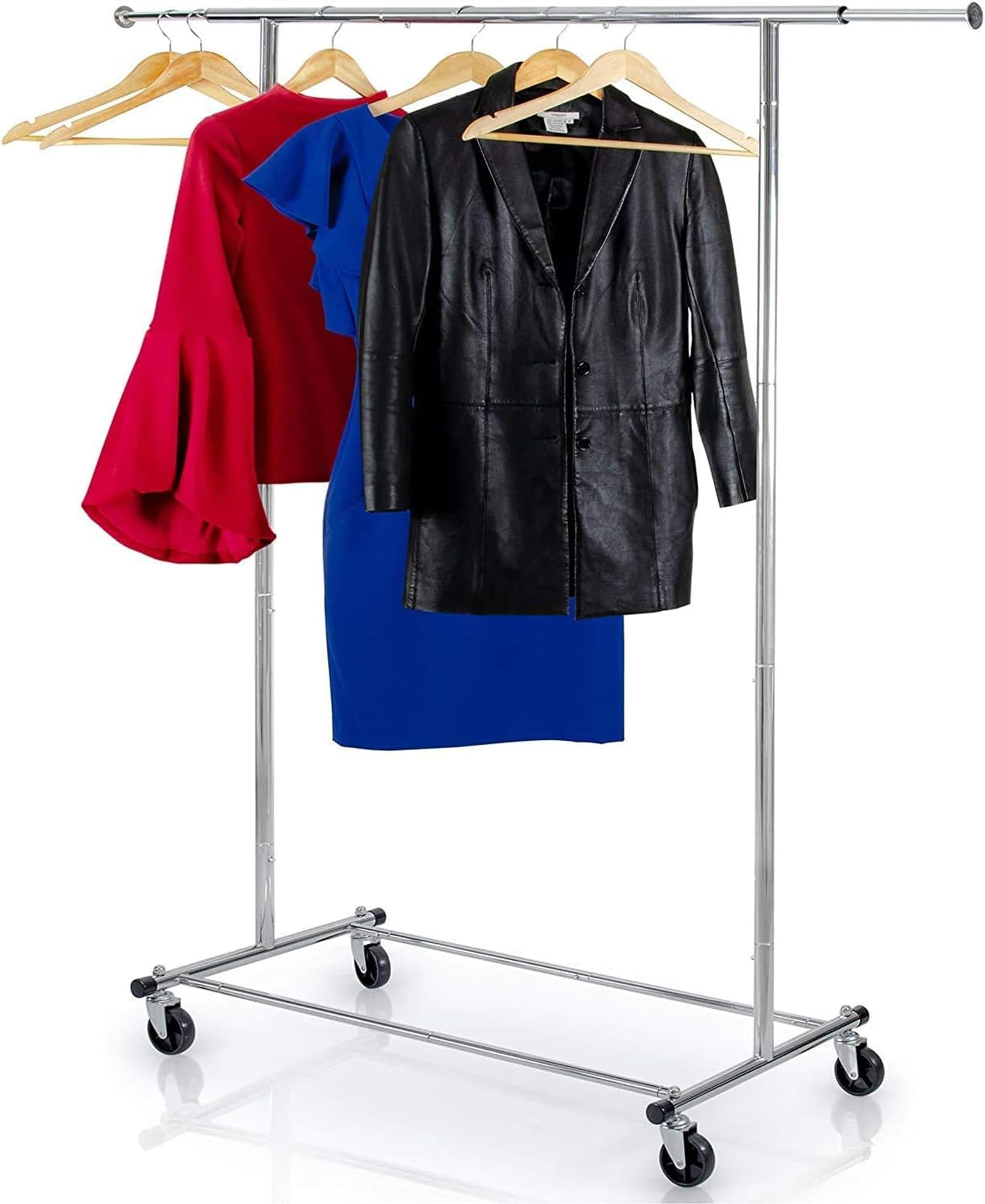 Amazon.com: Clothes Rack for Hanging Clothes - Heavy Duty Commercial ...