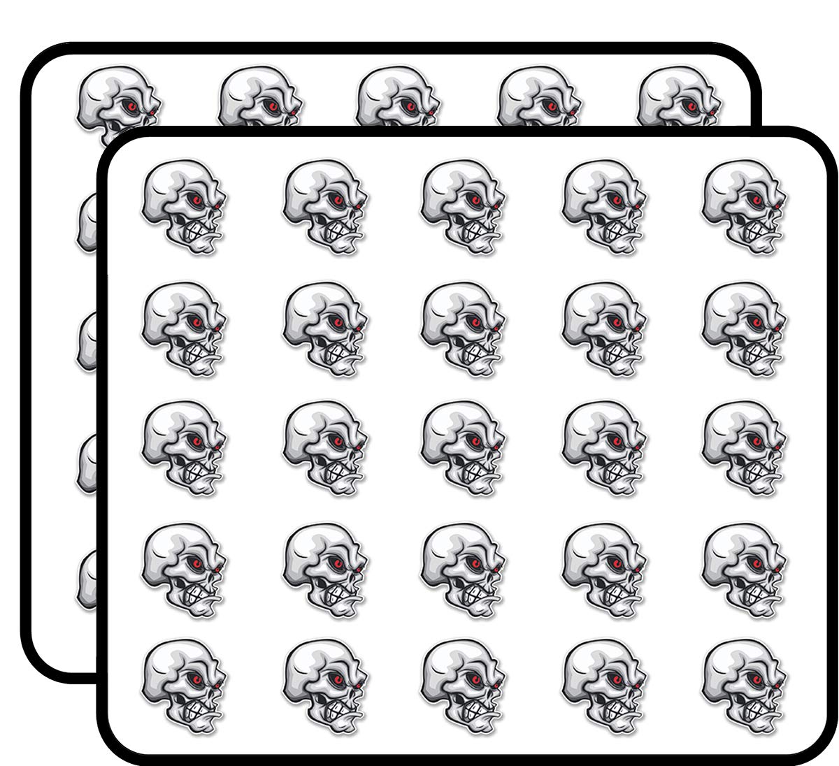 Evil Skull Stickers