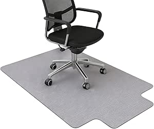 WEKUBA Office Chair Mat for Hardwood, 120 X 90 Cm Office Chair Mat for ...