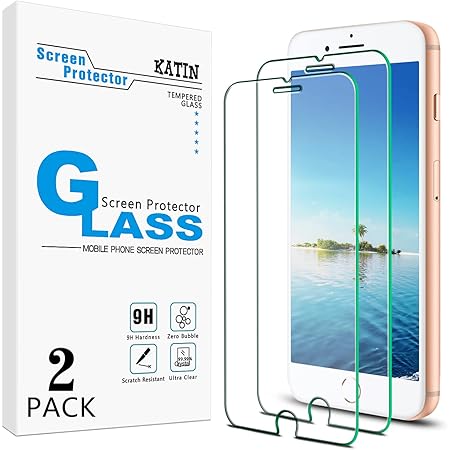 Amazon.com: (2 Pack) HPTech Tempered Glass For iPhone SE 2020, iPhone 8 ...