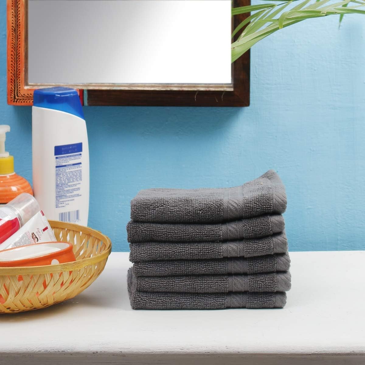 Wakefit Face Towel | 500 GSM | Gym Towel for Men Workout, Towel Set ...