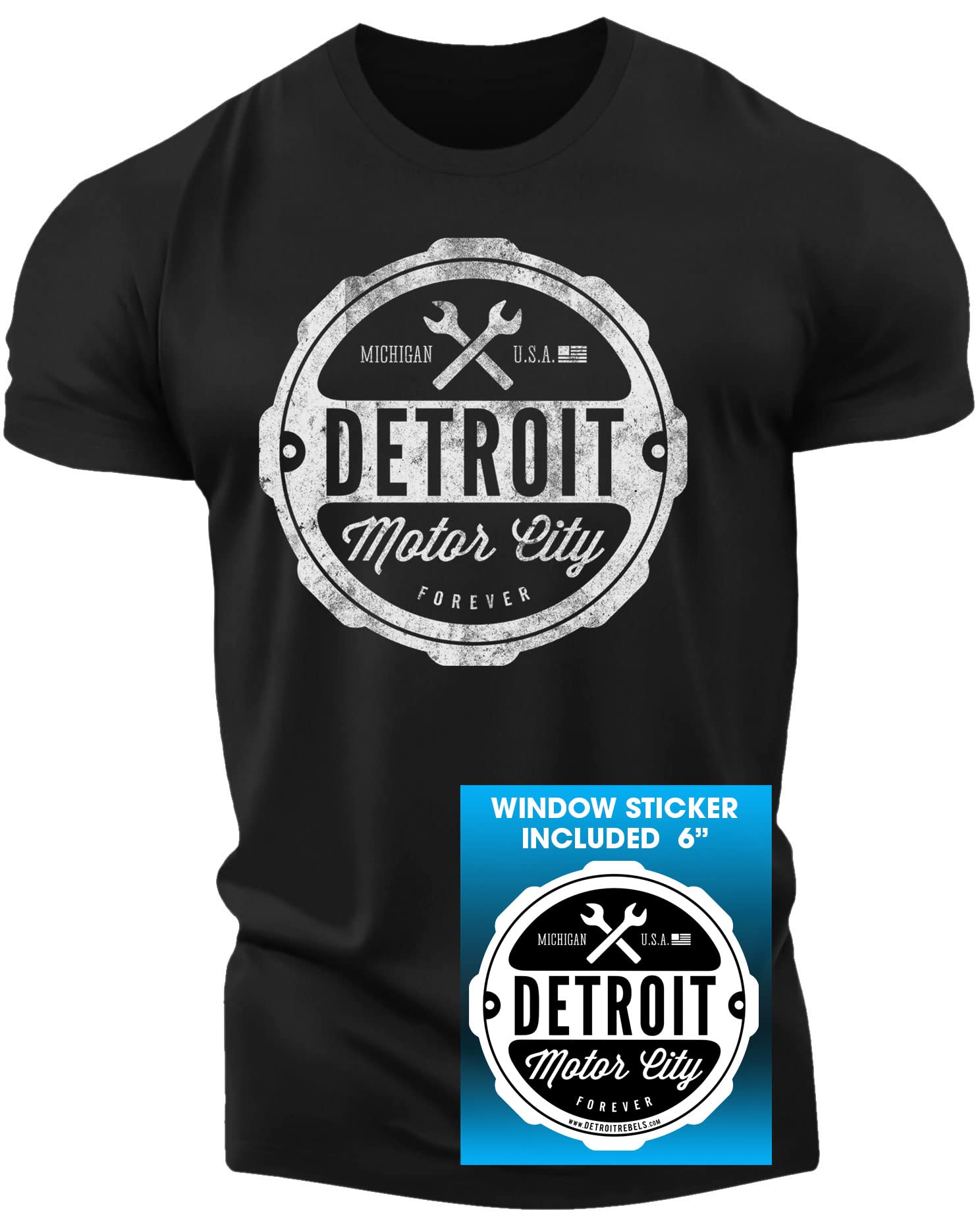 Detroit Motor City Logo